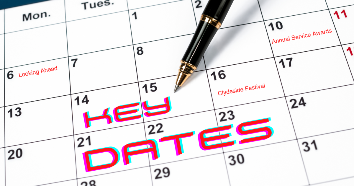 Key Dates - Good Shepherd Centre